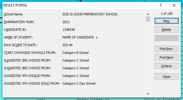 2024 BECE School Placement Choice Predictor Software - Education-News ...
